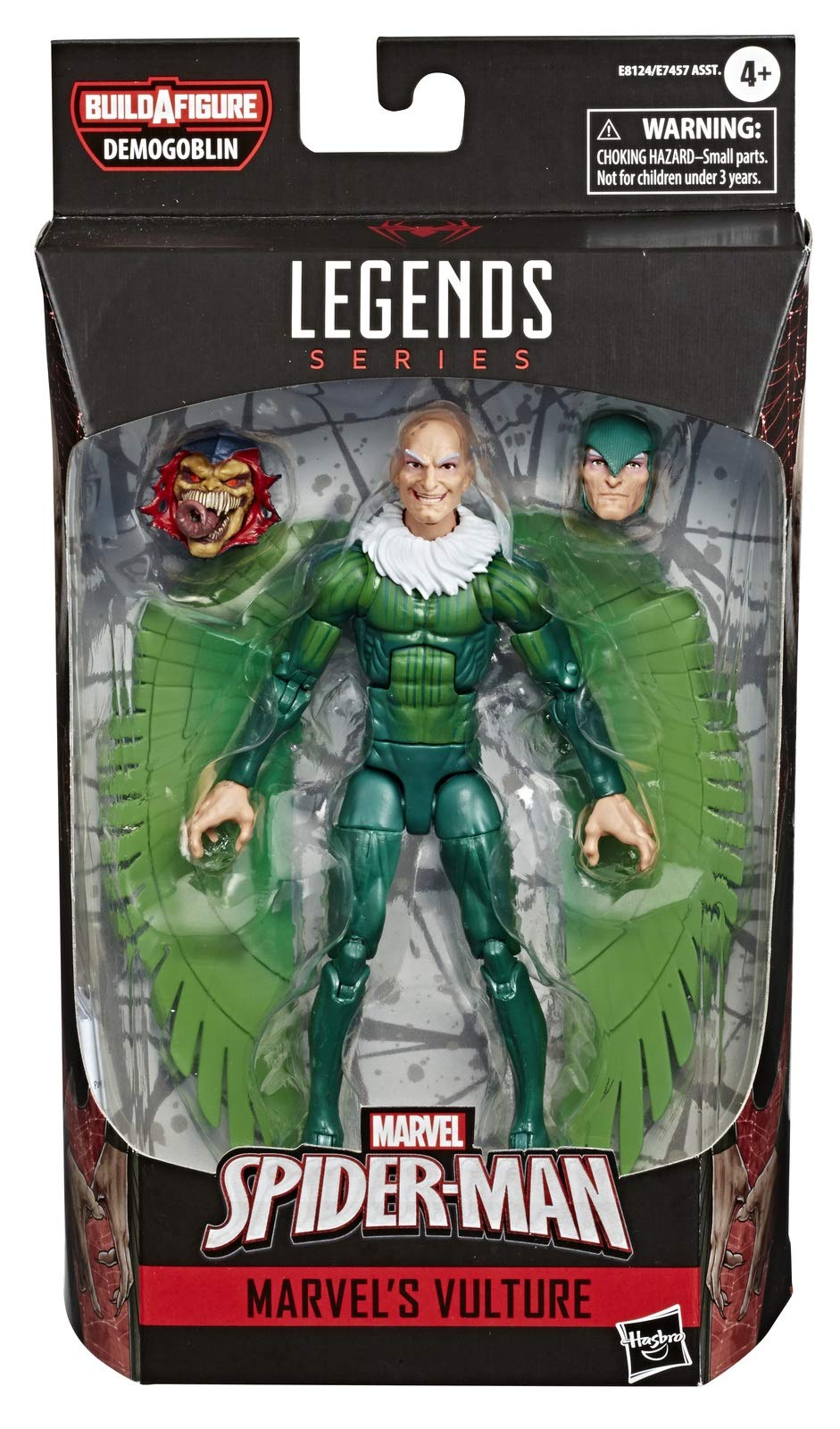 Spider-Man Hasbro Marvel Legends Series 6" Collectible Action Figure Marvel’s Vulture Toy, with Build-A-Figurepiece & Accessory