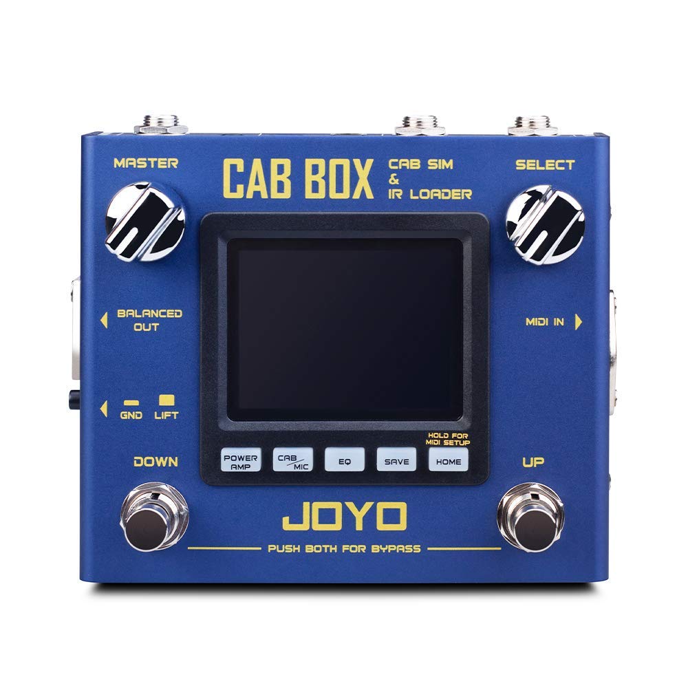 JOYO R-08 Cabinet Modeling and Power-amp Simulation Bundle with R-02 Overdrive Pedals for Electric Guitar Effects Most Frequently Combination Budget
