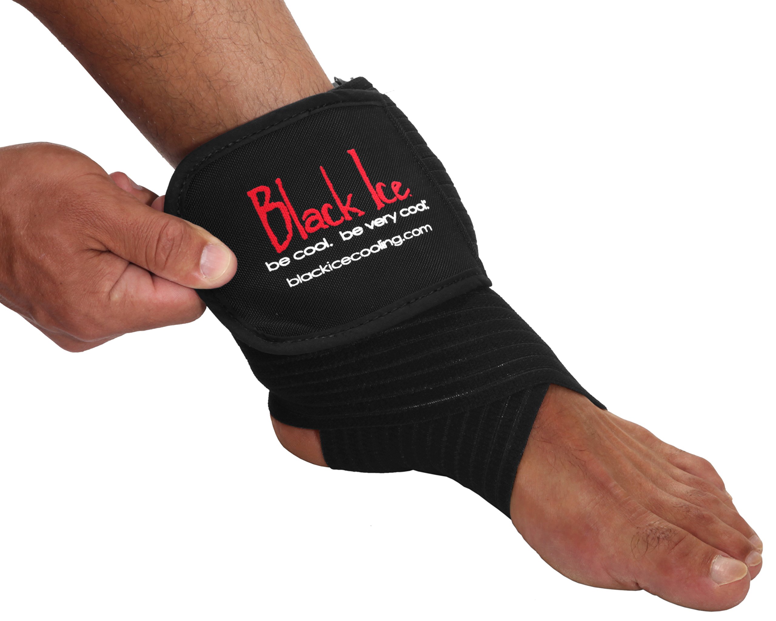 Black Ice CoolTherapy System - STX Sports Injury Relief 60" Wrap Knee/Ankle (4 Pack)