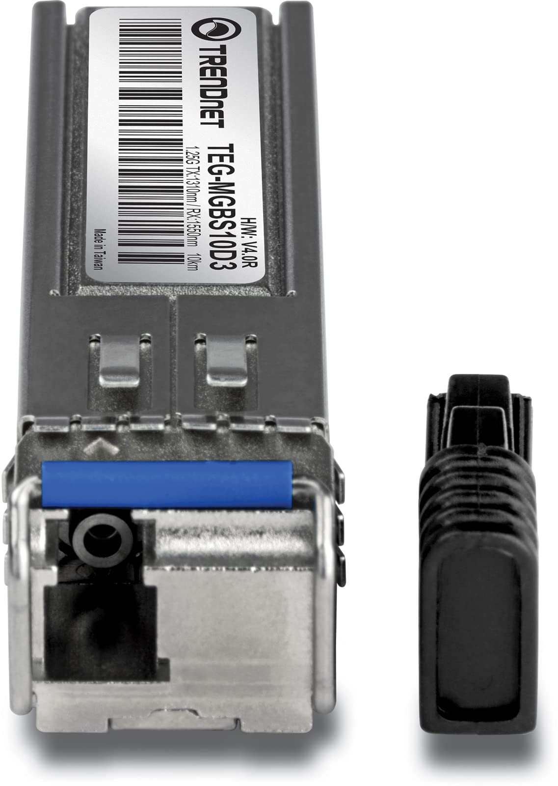 TRENDnet SFP to RJ45 Dual Wavelength Single-Mode LC Module, TEG-MGBS10D3, Must Pair with TEG-MGBS10D5 or a Compatible Module, Up to 10 km (6.2 Miles), Compatible with Standard SFP,Lifetime Protection