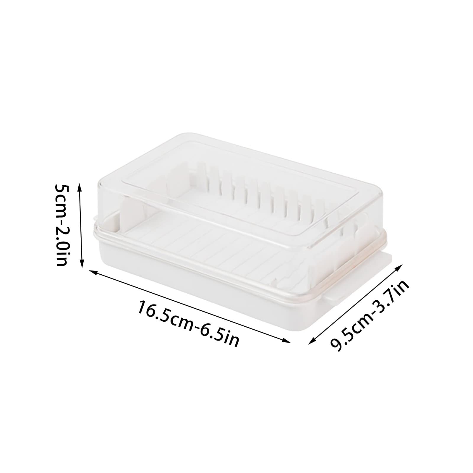 Butter Dish with Lid for Countertop, Rectangular Butter Container, Storage Box, Butter Keeper, Kitchen Gadgets Accessories Tool Kitchen Utensils Set Cute Stuff Gifts for Men Women