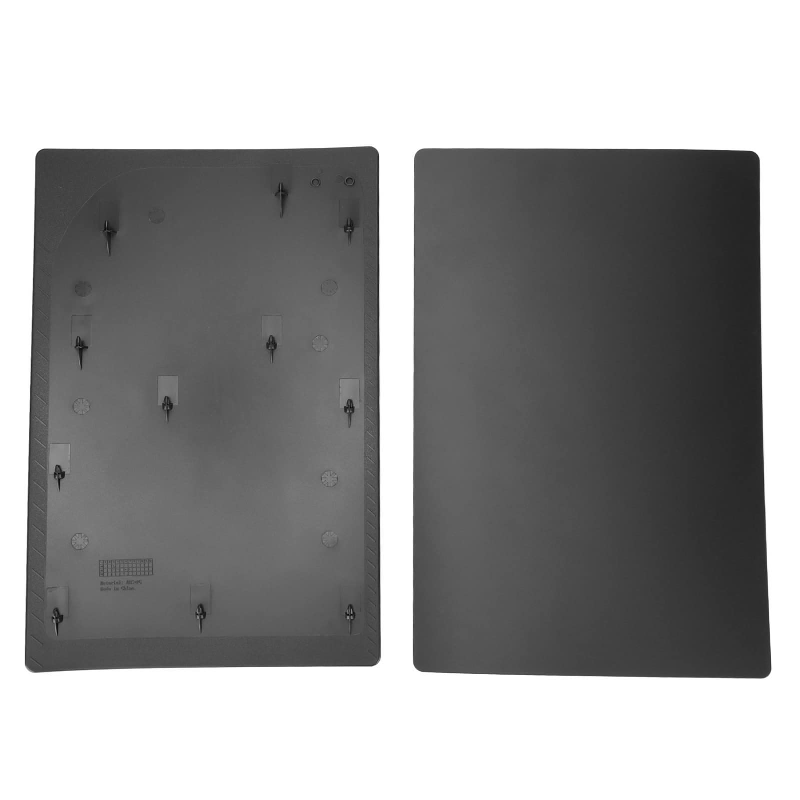 Console Faceplate for PS5 Digital Edition, Custom Side Shell Panels Replacement for PS5 Console, Anti Scratch Dustproof Console Panel Protective Case Accessories for PS5 Digital Edition(Black)