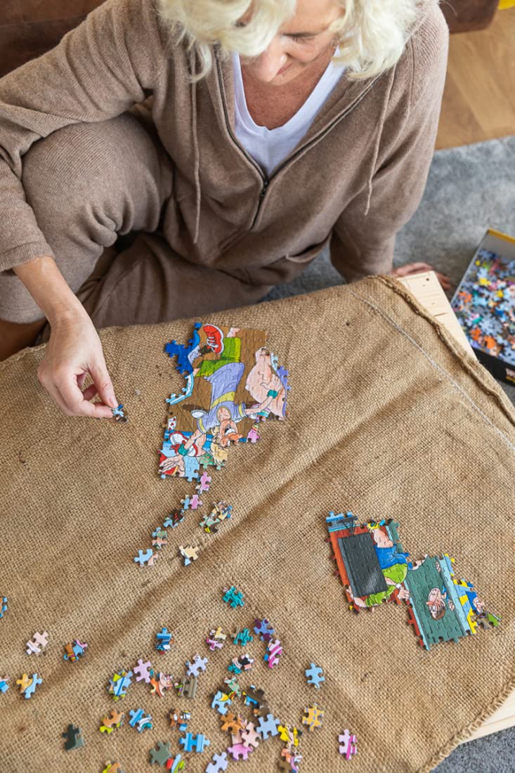 Jumbo, Wasgij, Retro Destiny 4 - The Wasgij Games!, Unique Jigsaw Puzzles for Adults, 1,000 Piece