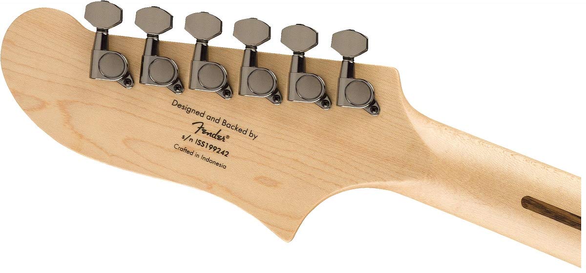 Squier Contemporary Active Starcaster Electric Guitar, with 2-Year Warranty, Surf Pearl, Maple Fingerboard, None Pickguard