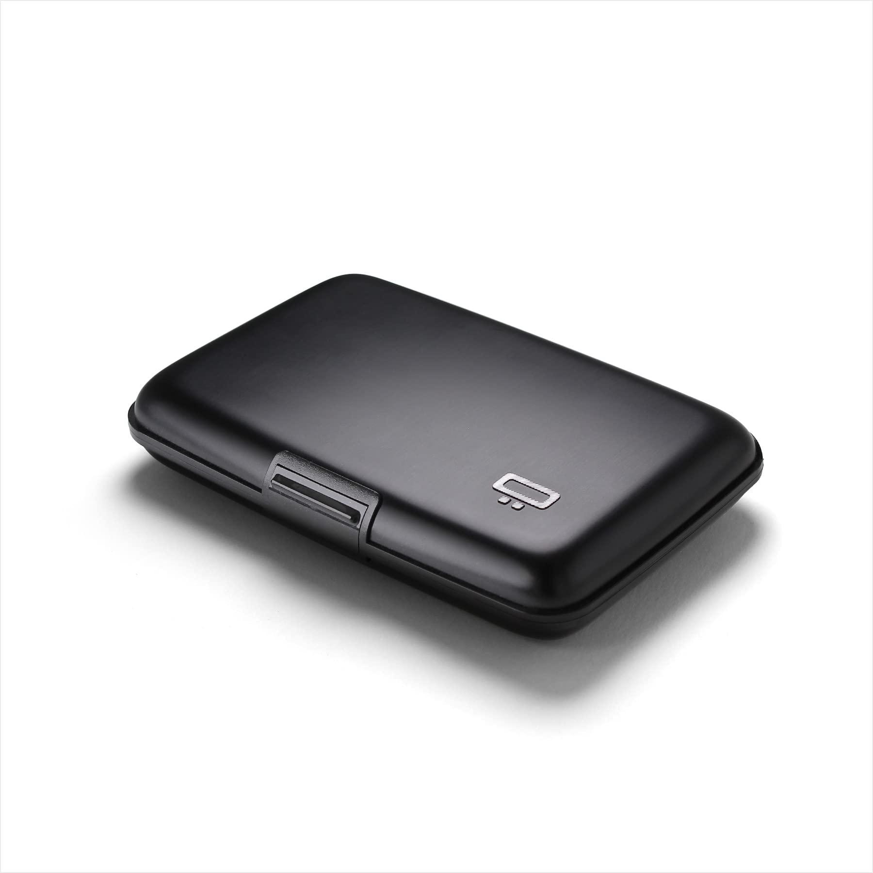 Black Olgon Aluminum Wallet