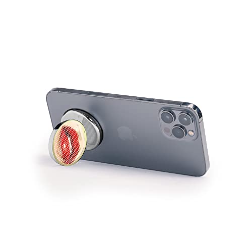 HANDL New York: Pixeled Lips - Handl Benjamin Collection - Phone Grip and Stand for Smartphone