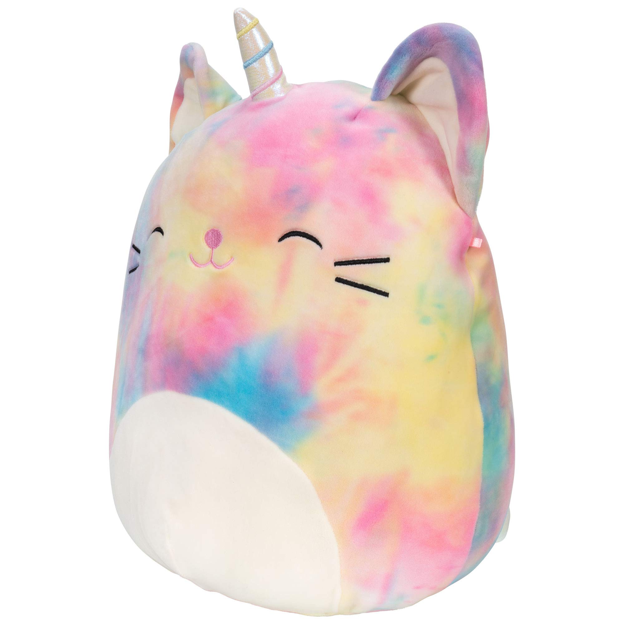 Squishmallows Official Kellytoy Plush 12" Galeria The Rainbow Caticorn- Ultrasoft Stuffed Animal Plush Toy