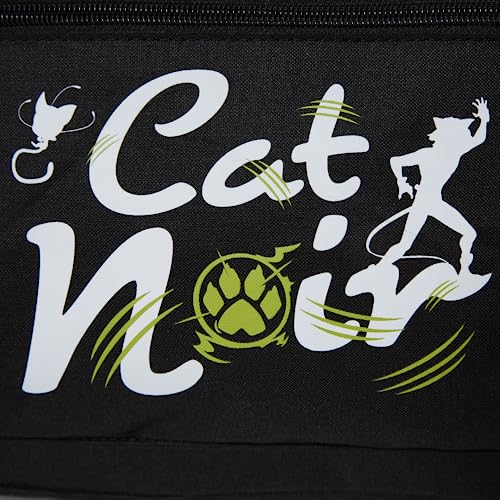 Miraculous Ladybug Cat Noir Backpack for Girls and Boys, 16 inch, Black