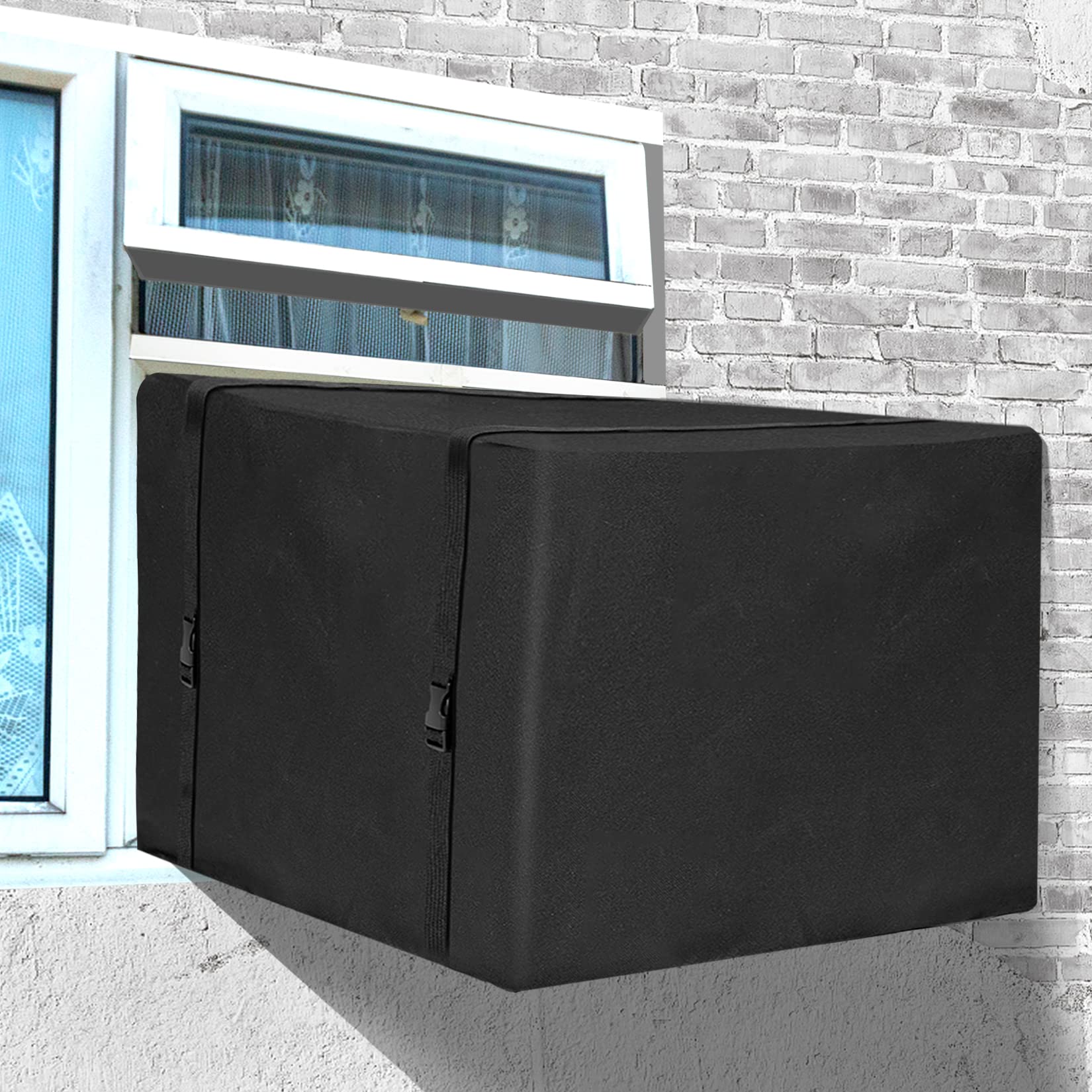 Rohuis Window Unit AC Cover for Winter Outdoor, Air Conditioner Covers for Window Unit Outside, 21.5W x 15H x 16D inches