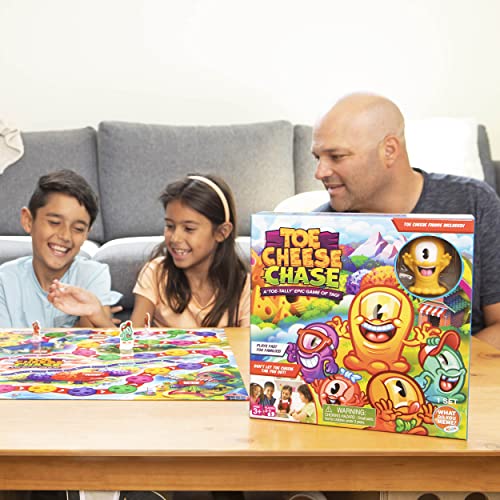 WHAT DO YOU MEME? Toe Cheese Chase - The Silly Board Game for Family Game Night
