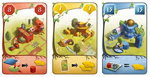 Pearl Games Ginkgopolis Board Game | Competitive Worker Placement Strategy Game for Adults and Kids | Ages 10+ | 1-5 Players | Average Playtime 45 Minutes | Made by Pearl Games
