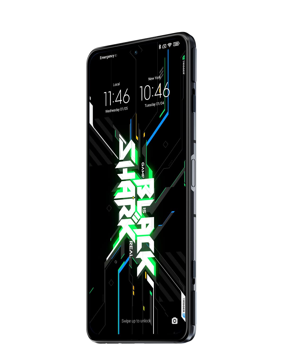 BLACK SHARK 5G Gaming Phone, xiaomi 4 Unlocked Cell Phone |12+256GB | 144Hz Display | 120W Fast Charging | Android Phone Global Version - Black