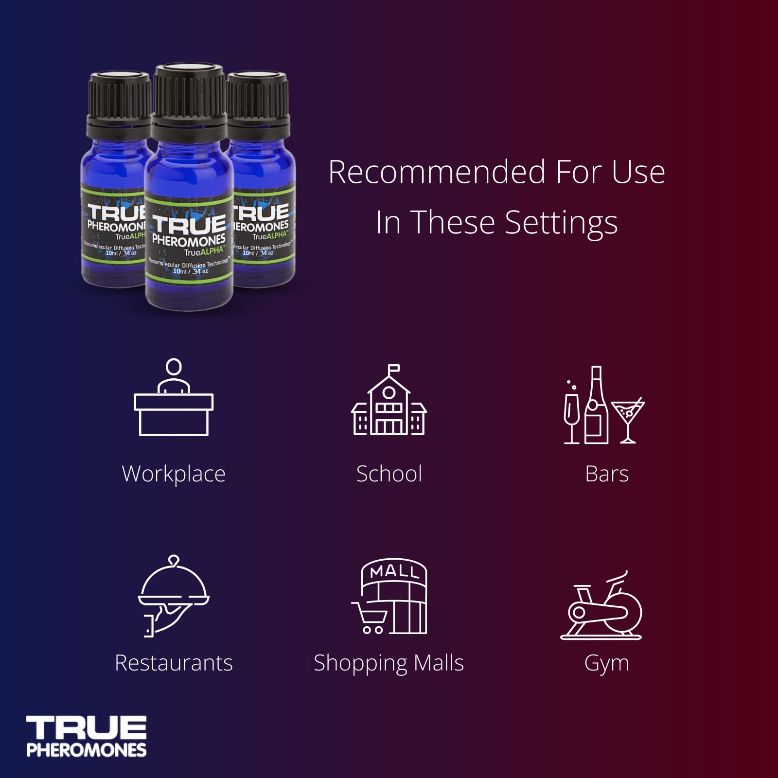 TRUE Alpha - Ultimate Oil Based Trust & Respect Pheromones For Men