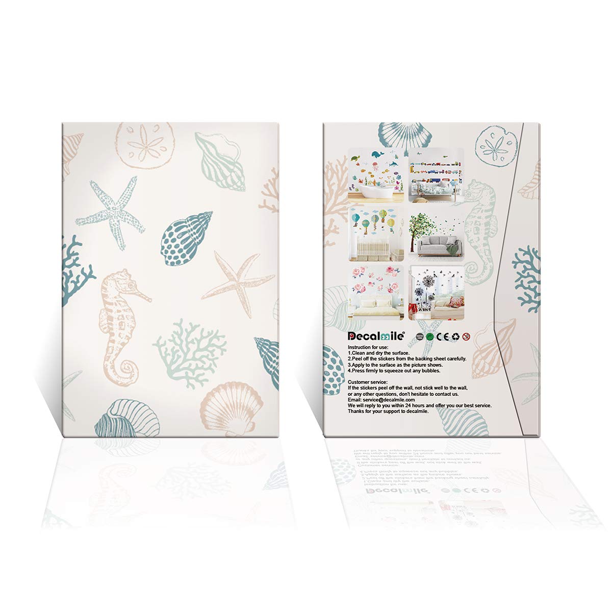decalmile Animals Reading Educational Wall Decals Elephant Bear Squirrel Wall Stickers Kids Bedroom Children Classroom Daycare Wall Decor
