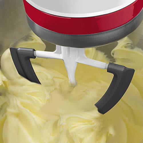 Flex Edge Beater for Kitchenaid, 4.5-5 Quart for Kitchenaid Mixer Attachments, Fits Tilt-Head for Kitchenaid Paddle with Scraper by HOZODO