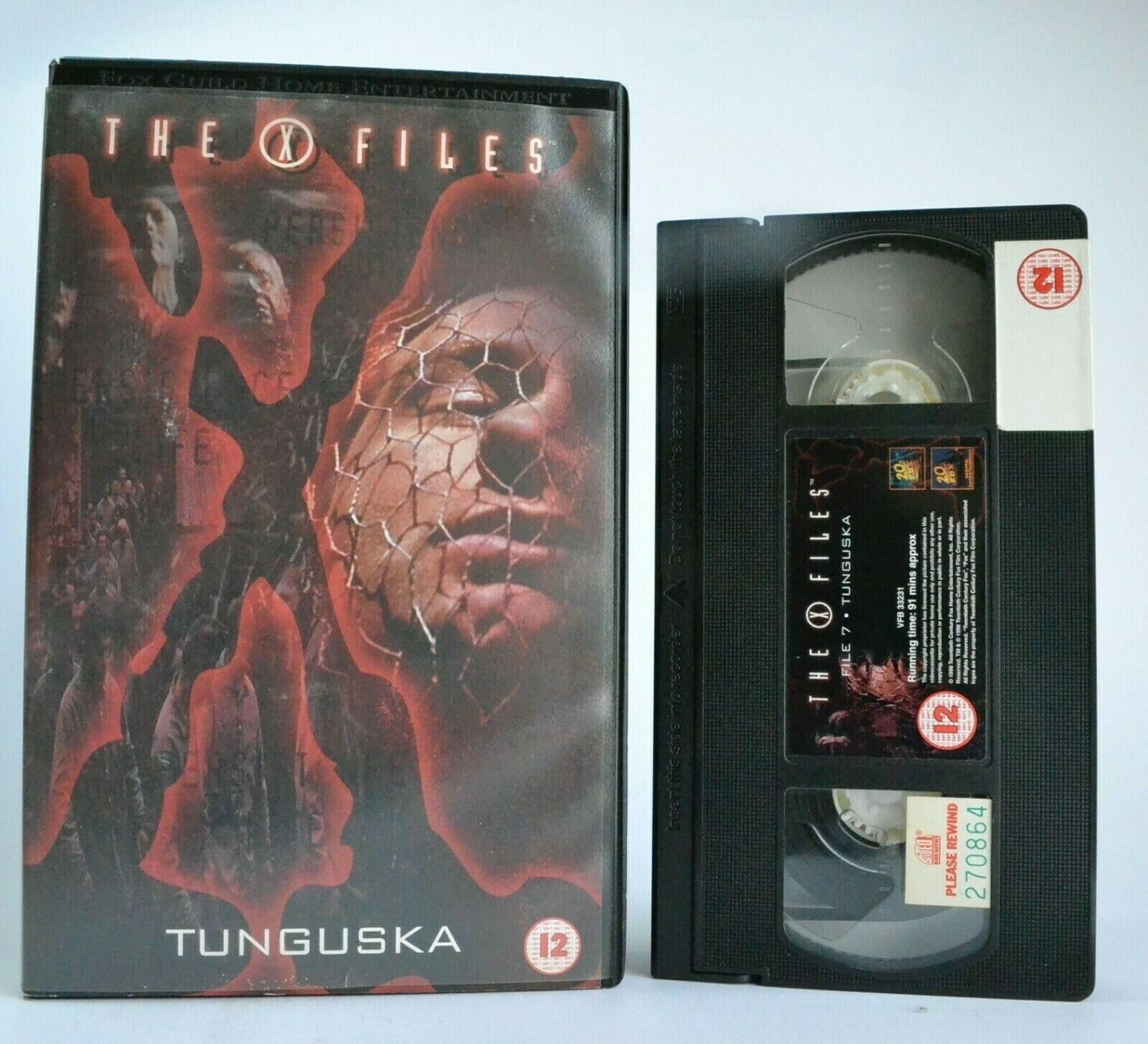 The X-Files: Tunguska (1996) - Sci-Fi TV Series - Large Box - Ex-Rental - VHS