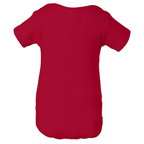 Manchester Home Kit World Classic Soccer Football Arch Infant Creeper Bodysuit - 12 Month - Red