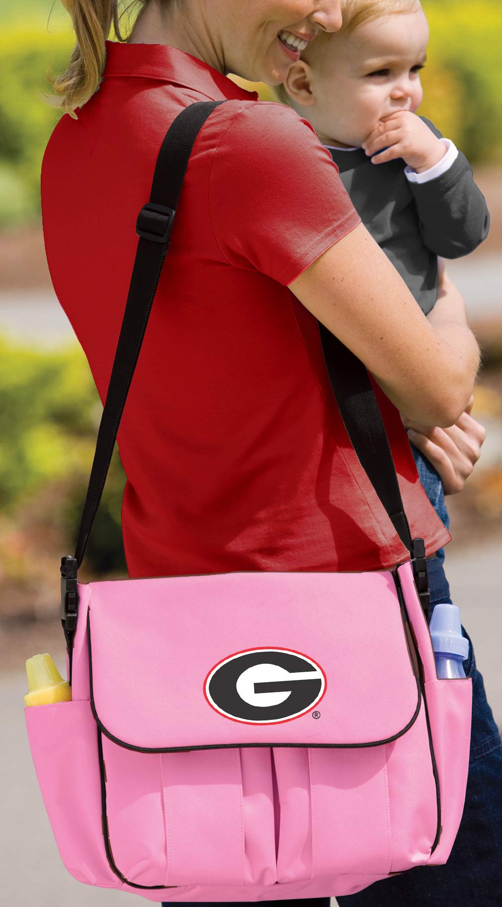 University of Georgia Diaper Bag Official UGA Georgia Bulldogs Shower Gift for Dad or Mom