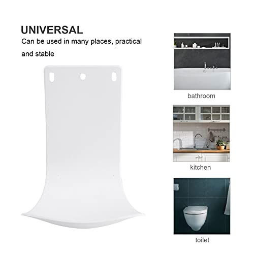 Cabilock 1pc Plastic Water Tray Soap Dispenser Wall Mounted Spray Under Dispenser Trays Soap Catcher Tray Soap Catch Tray Hand Dispenser Drip Tray Mist White Handwashing Fluid Gel