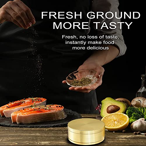 Spice Grinder 3 in (Gold)
