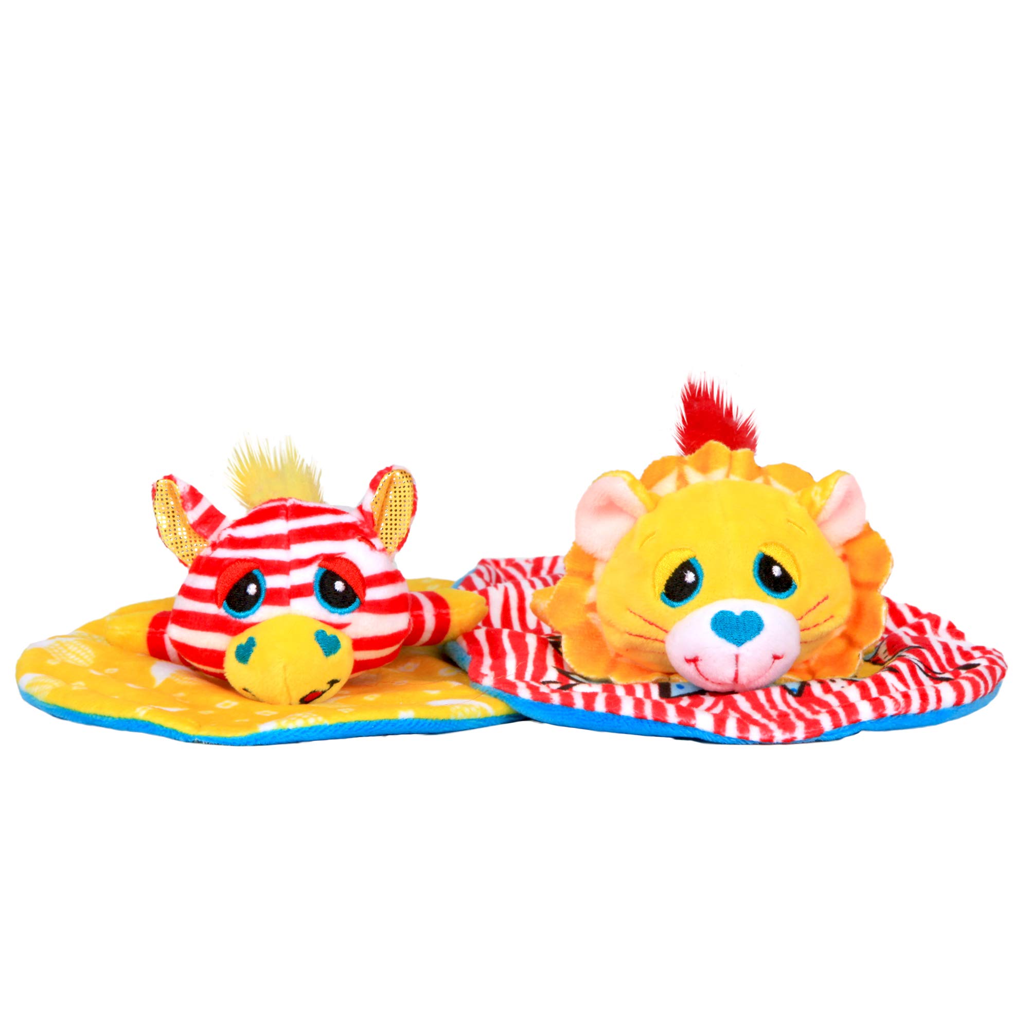 Basic Fun Cutetitos Taste Budditos Cake & Frosting - 2 Collectible Plush Mini Animals - Ages 3+ - Series 2, 5 inches