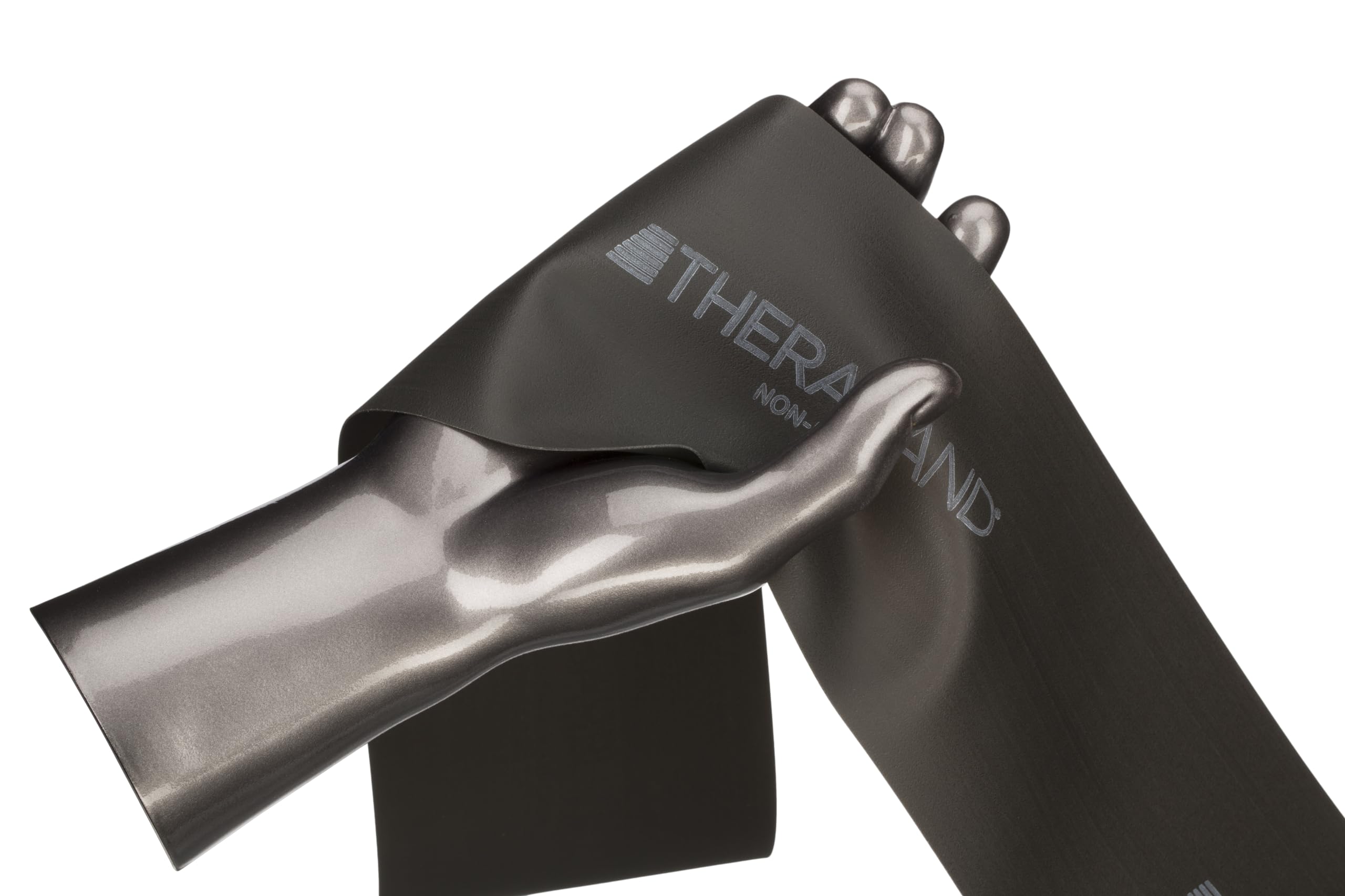 THERABAND Professional Latex Resistance Bands For Rehabilitation, Portable Fitness and Workout, Home Exercise, 5 Foot, Black, Special Heavy, Level 6, Individual Package