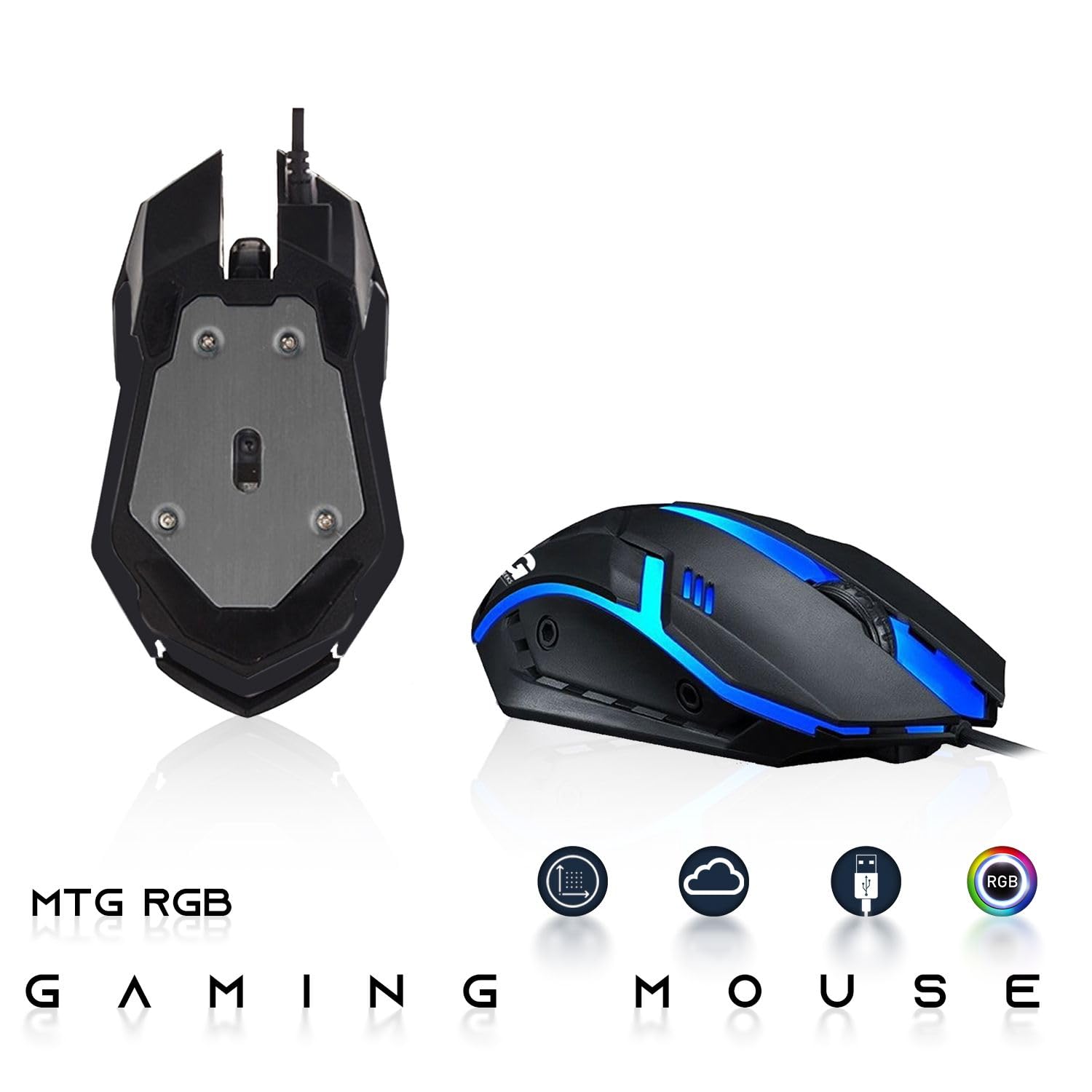 Computer Desktop PC, Intel Core i5, Siwa 8, 16GB RAM, 128GB SSD Boot + 2TB HDD, Dual 27 Inch Monitor, MTG Wireless Ergonomic Keyboard Mouse, Speaker, Webcam, WiFi, Win 11 Home (Renewed)