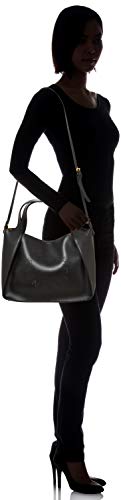 Stella McCartney 513860 W8542 2-Way Handbag with Logo Pouch Black