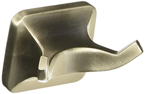MINTCRAFT 3653-07-SOU Double Robe Hook, Brushed Nickel