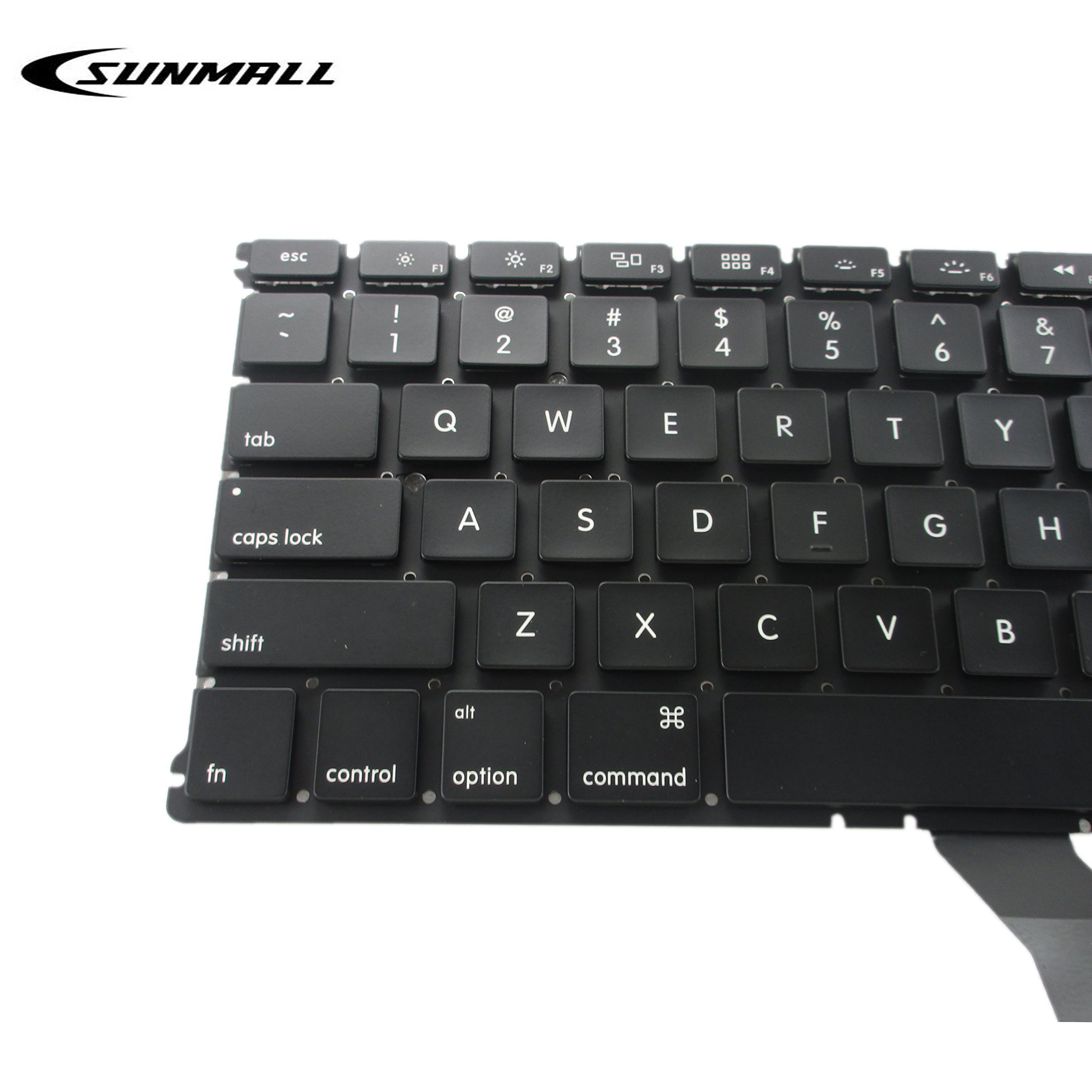 SUNMALL A1466 Keyboard Keyboard Replacement Compatible with Apple MacBook Air 13" A1369 (2011) A1466 (2012-2015) MJVE2LL/A MD760LL/A MC965LL/A MD231LL/A MJVG2LL/A Series Laptop Keyboard