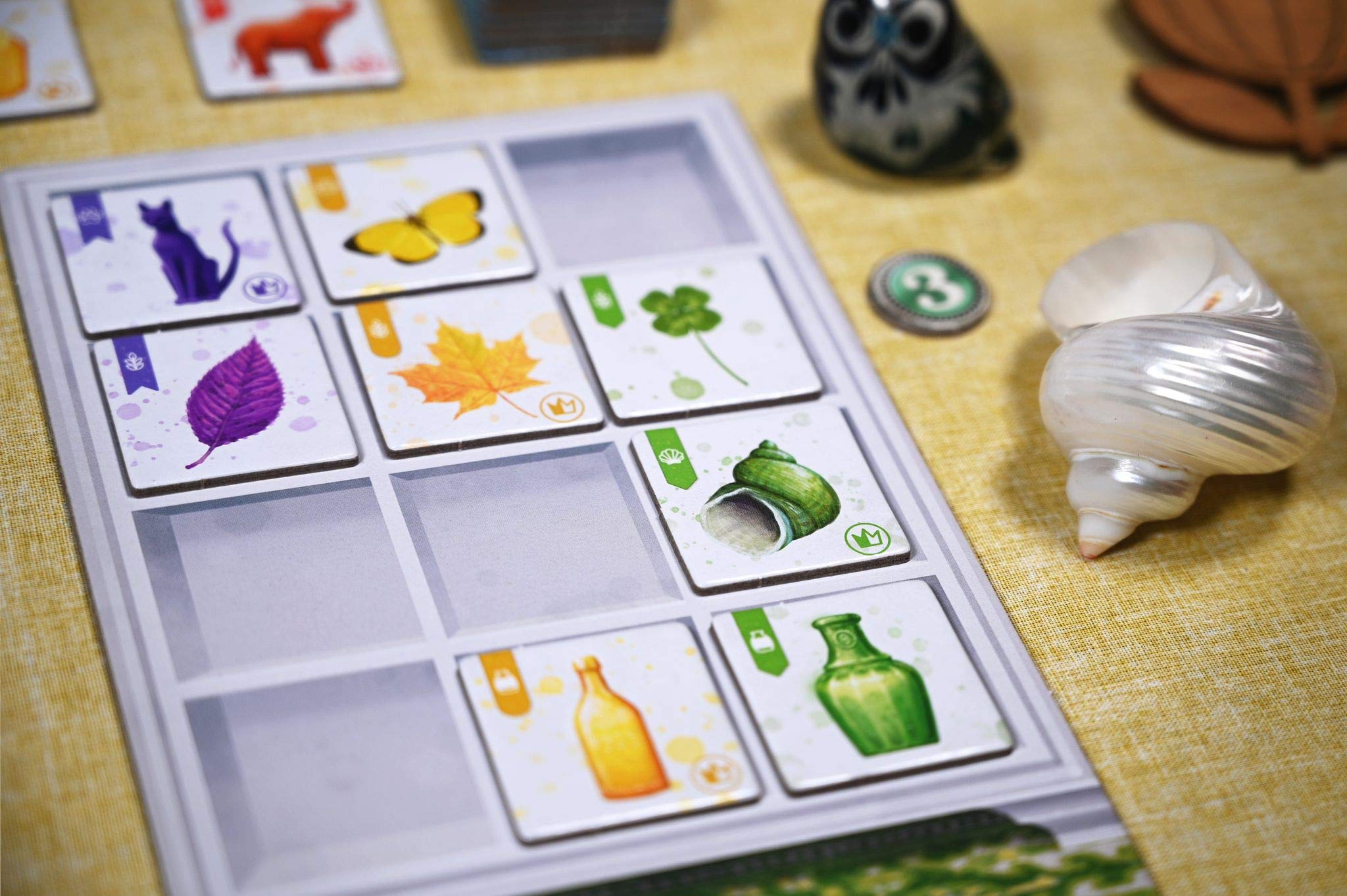 Pencil First Games The Whatnot Cabinet Board Game β A Nature-Themed Game of Collecting Intriguing Objects by Pencil First Games for 1-4 Players