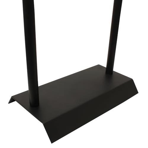 JVL 11-324 Lambeth Contemporary Fireside Companion Arch Tool Set, Steel, Black, 23 x 14 x 66 cm, 4 Pieces …
