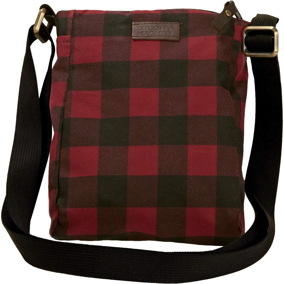 Stormy Kromer The Northwoods Crossbody Bag, Red/Black Check, One Size