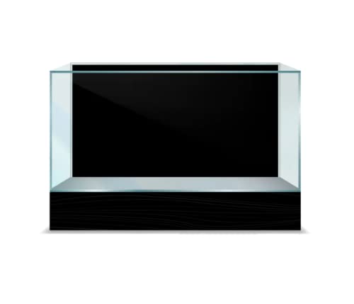 SPORN Aquarium Background, Static Cling, Classic Black, 24" x 12"