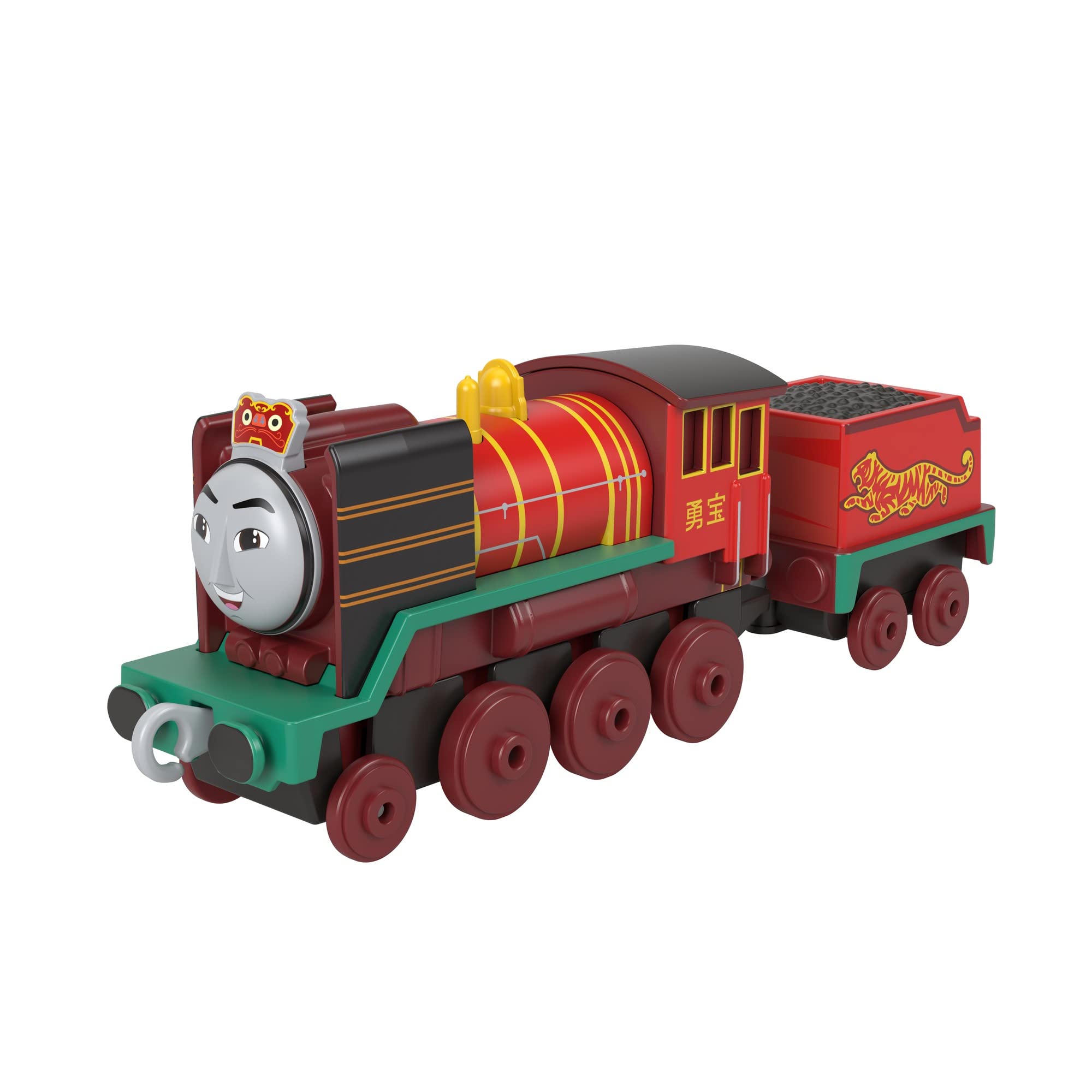 Thomas & Friends Trackmaster Yong Bao Large Metallic Toy Train for Kids Ages 3 and Up (HHN39)