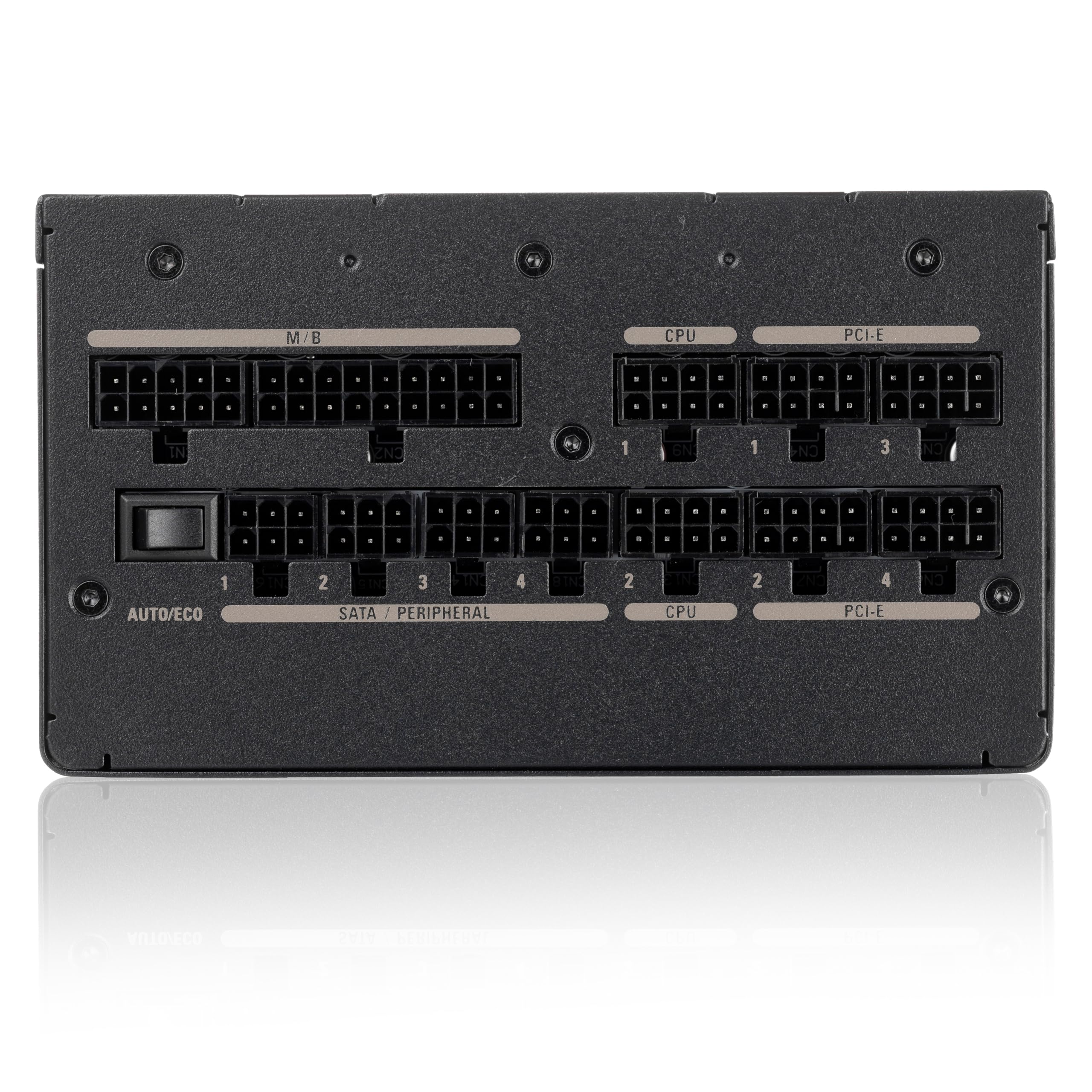 Super Flower Leadex Titanium 850W 80+ Titanium, ECO Fanless & Silent Mode, Full Modular Power Supply, Dual Ball Bearing Fan, 10 Year Warranty. SF-850F14HT