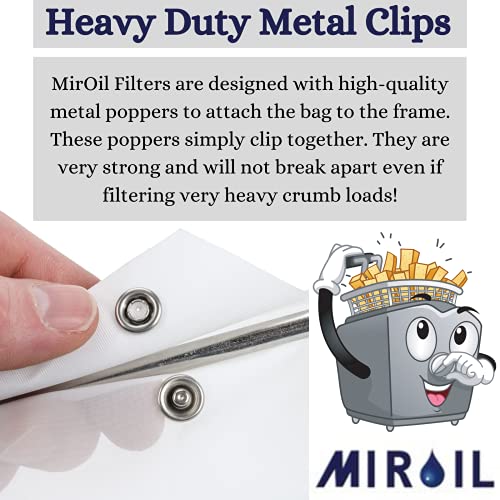 Miroil D900B Filter Bag for MirOil MOD 640 Filter Machine, Model 22960BZ