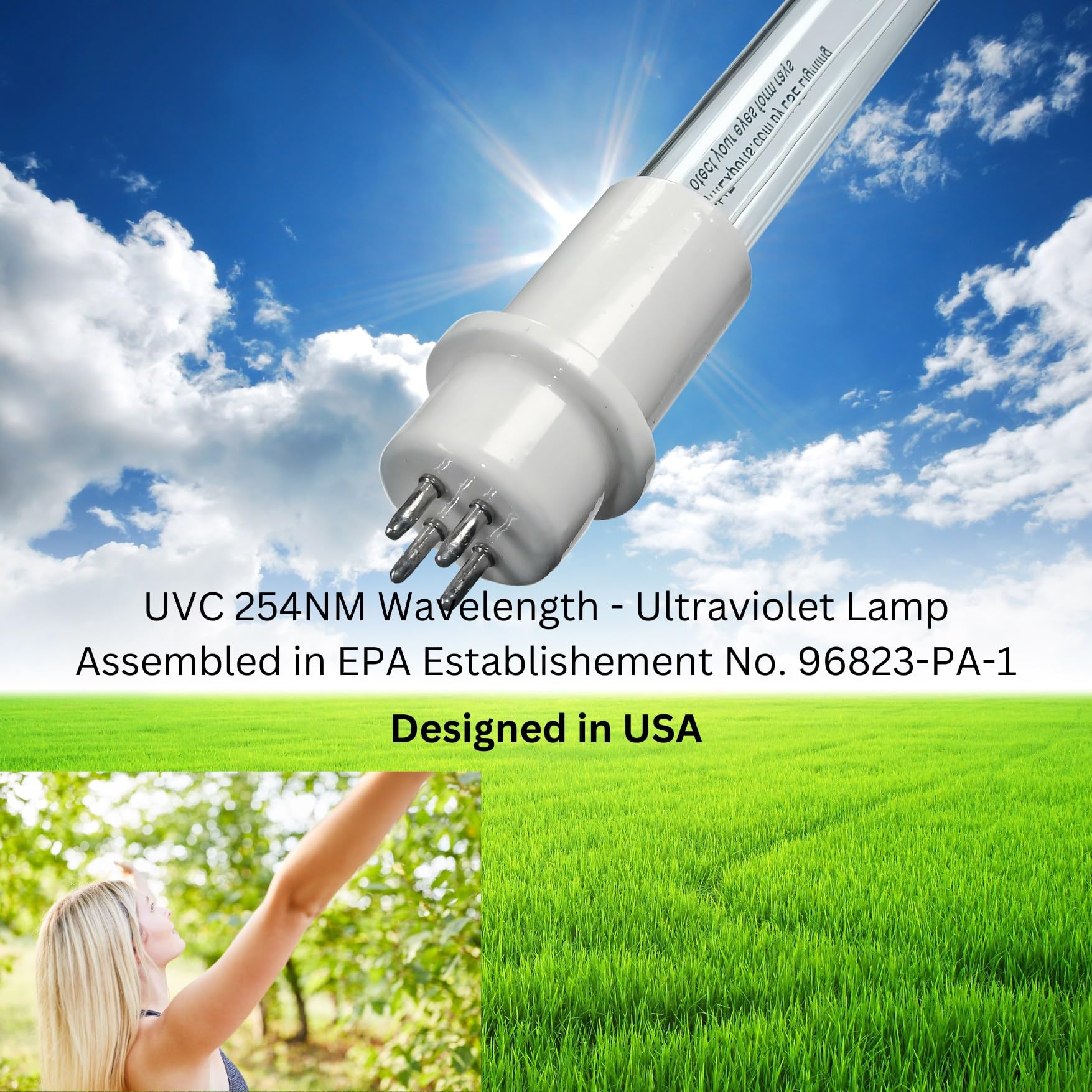 LSE Lighting 20" UV Bulb for Totaline P103-UVLTTRPL3020-A1 44000106