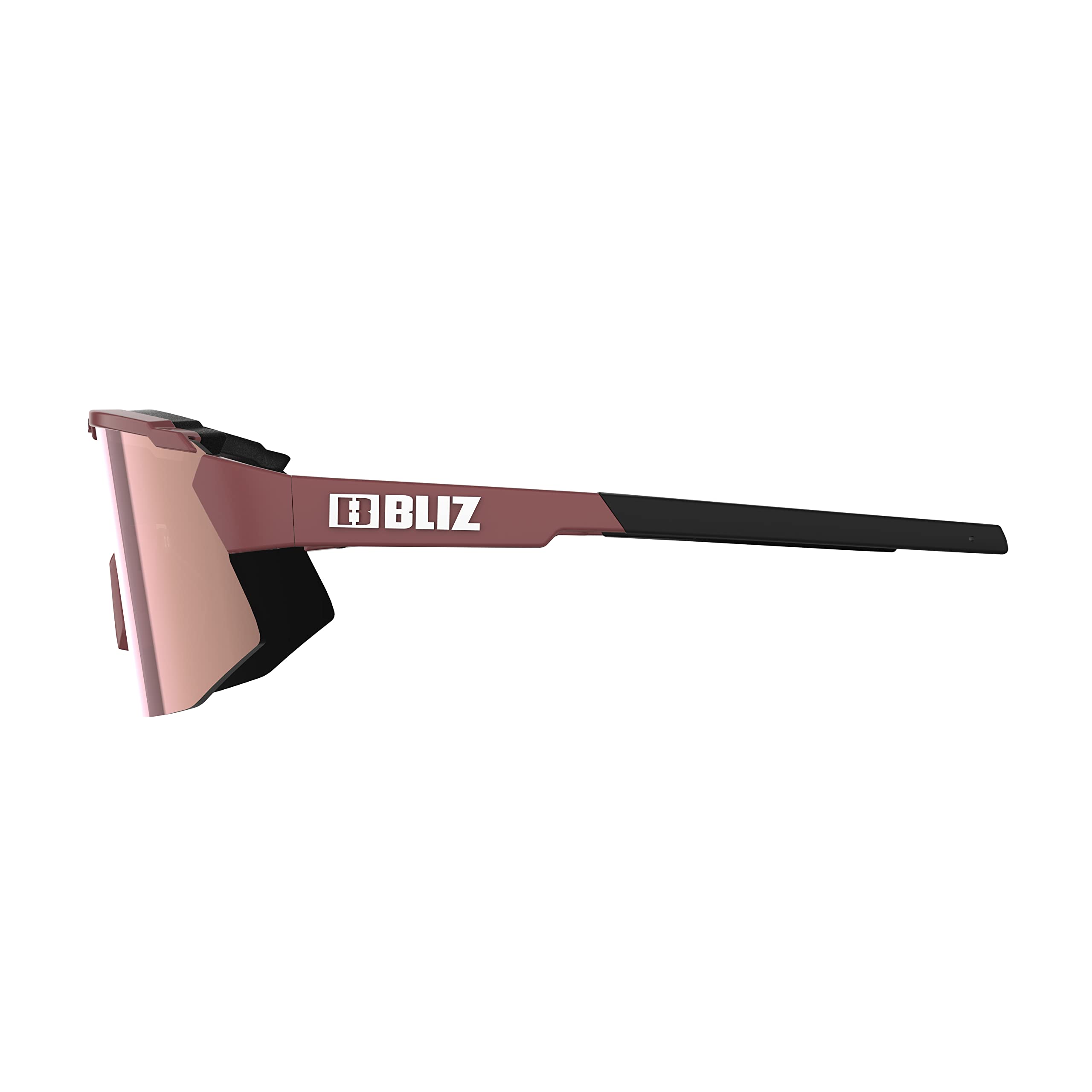 Bliz Breeze Small Sunglasses, Matte Burgundy/Rose Mutli, 58mm