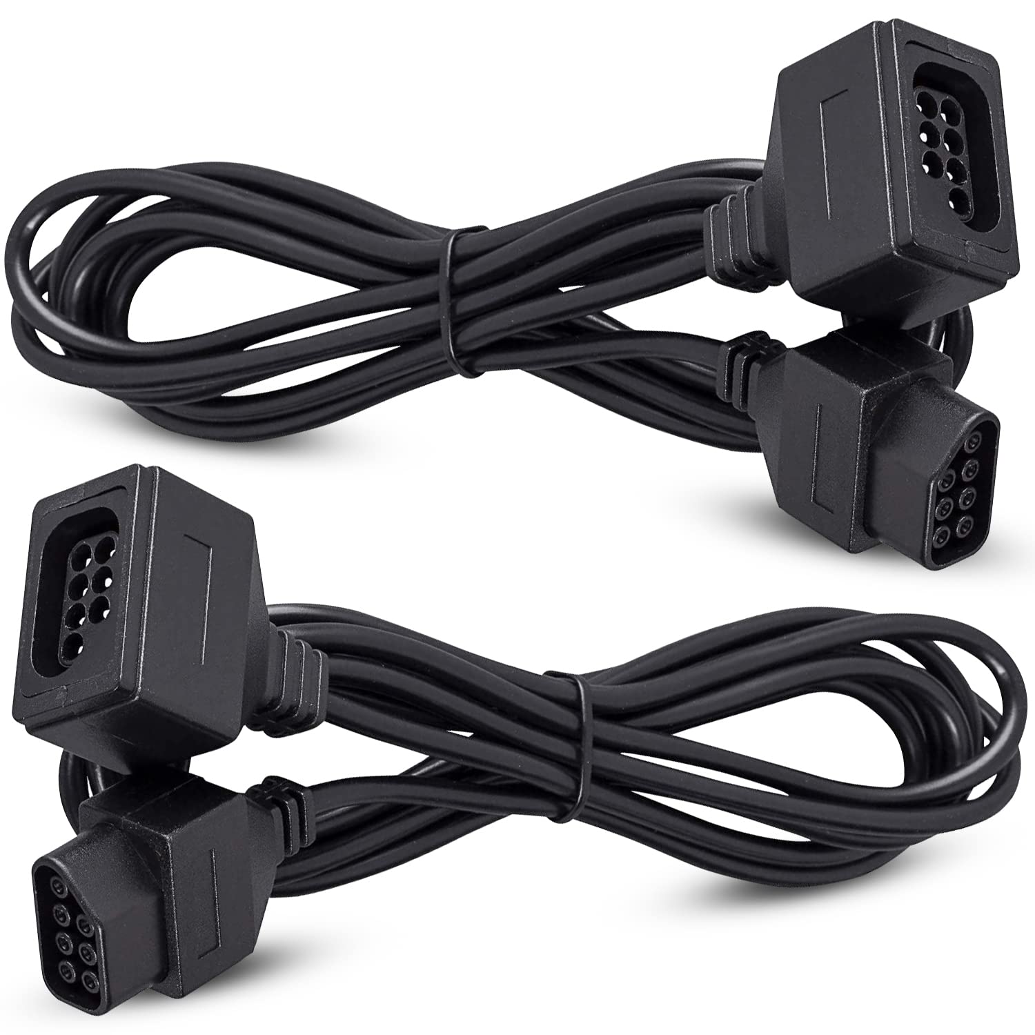NES controller extension cable 6 Feet โ (1.8m) Cord compatible for Nintendo NES controllers and NES Console by EVORETRO