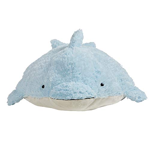 Pillow Pets Originals Squeaky Dolphin 18" Stuffed Animal Plush Toy