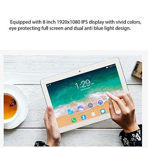 Cryfokt Tablets, Android Tablet 8 Inch, 3G Cellular Tablet 2.4G 5G WiFi, Tablet PC, 4G RAM 64G ROM, Octa Core Processor, 1920x1080 IPS, Dual Camera, Bluetooth, GPS, 8000mah mAh Battery, Dual Sim(#2)