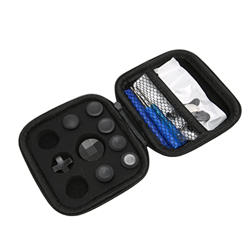 Controller Accessories, Stainless Steel Practical Plating Black Replacement Kit for Elite Series 2