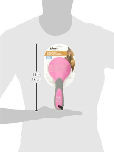 Oster Equine Care Series Mane & Tail Horse Brush, Pink (0-34264-41962-9)