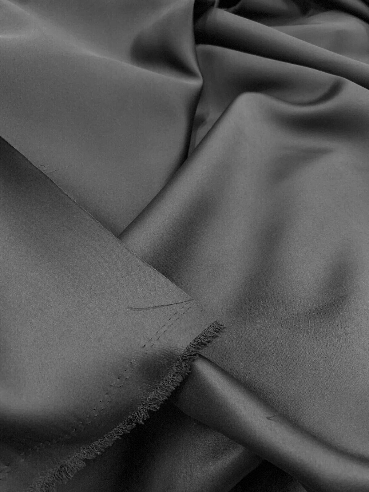 Blackout Drapery Fabric Color: Black, 3 Pass Blackout Fabric, Blackout 99% of Light, 56" Wide, Sold by The Yard
