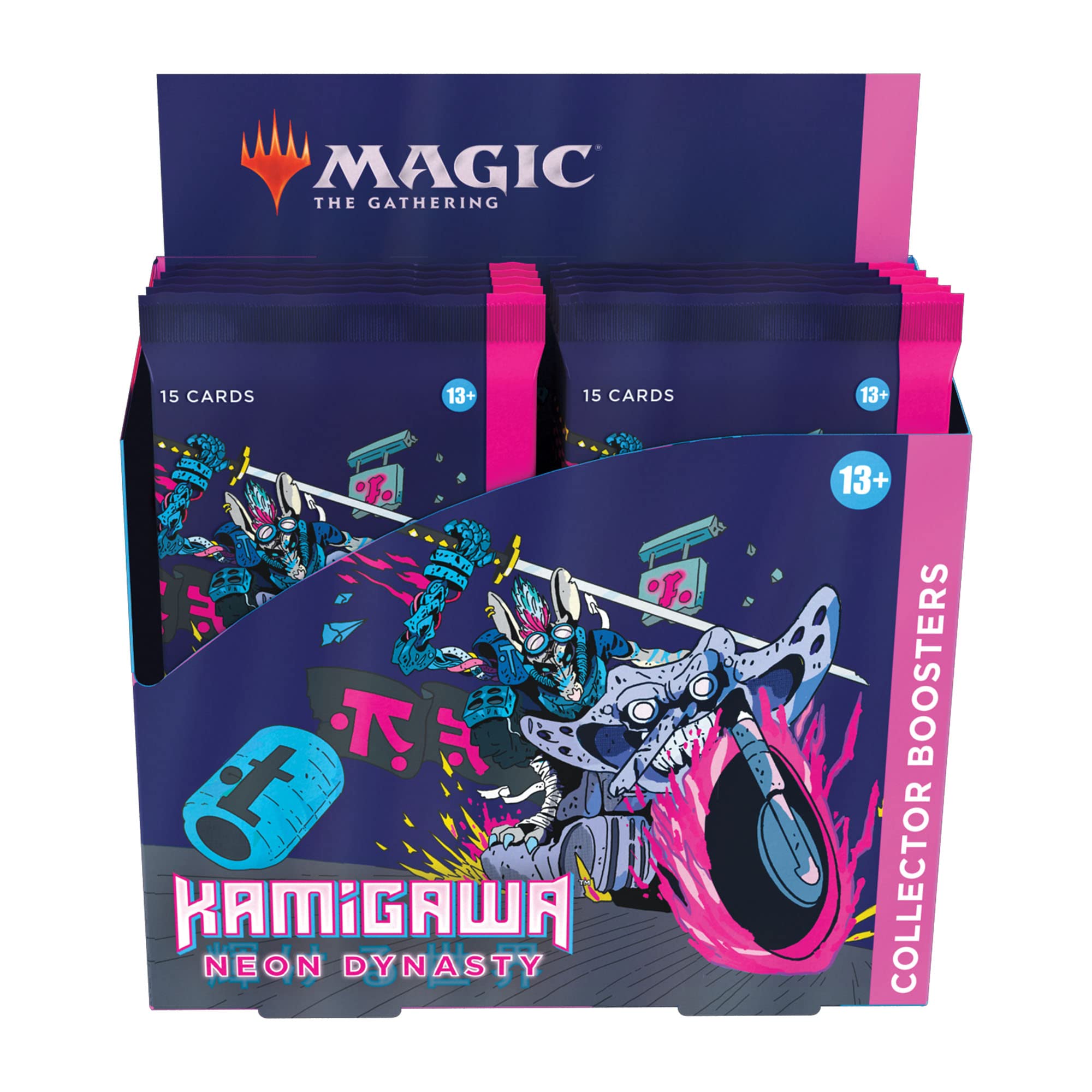 Magic: The Gathering Kamigawa: Neon Dynasty Collector Booster Box | 15 Count (Pack of 12), Total 180 Magic Cards