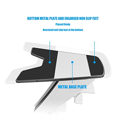 Controller Charging Station, Plug and Play Dual USB Fast Charging Station, Safely Placed for Game Console Grip