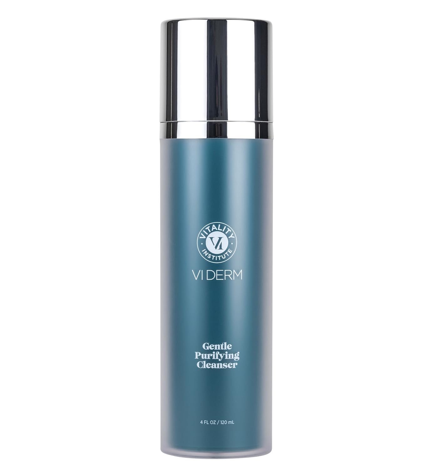 VI Derm Hydrating Gentle Purifying Cleanser, For Daily Use with Aloe Vera, Antioxidants, and Willow Bark Extract, 4 Fl Oz / 120 mL