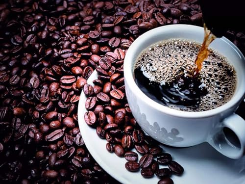 Café Najjar, Turkish Coffee, 100% Arabica Coffee Beans, Ground Coffee, Dark Roast, Lebanese Coffee, Arabic Coffee, Coffee Beverages, Works with Turkish Coffee Machine. (1, 1 Pound)