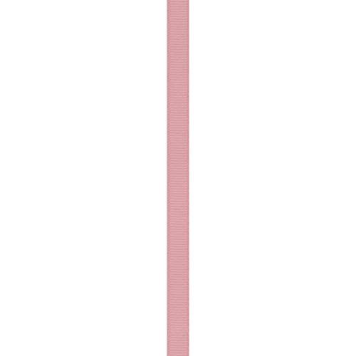 Offray 63033 3/8" Wide Grosgrain Ribbon, 3/8 Inch x 18 Feet, Pink